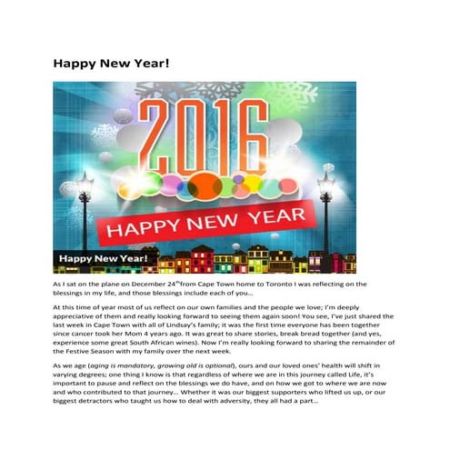 Happy new year | PDF