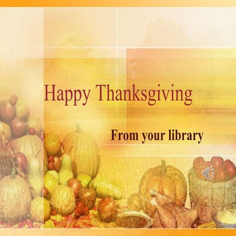 Happy Thanksgiving | PPTX