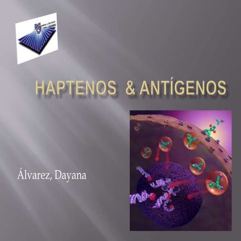 Haptenos y antigenos | PPTX