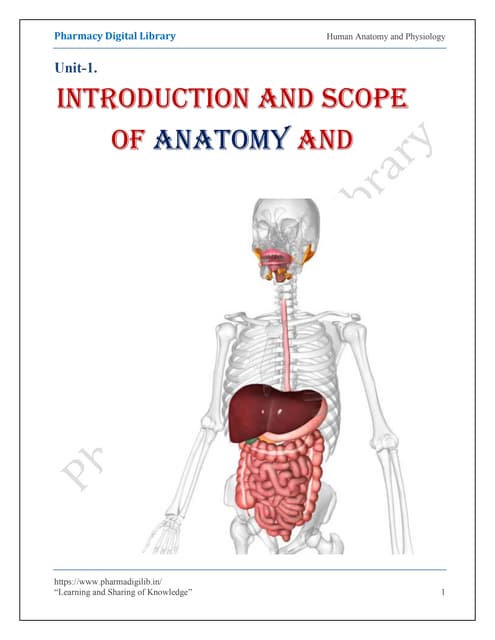 Introduction to HUMAN ANATOMY AND PHYSIOLOGY | PPTX
