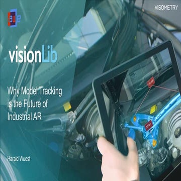 Harald Wuest (Visometry): Why Model Tracking is the Future of ...