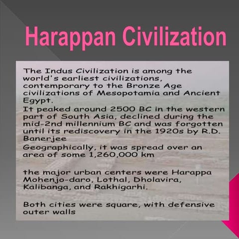 Harappan civilization | PPTX
