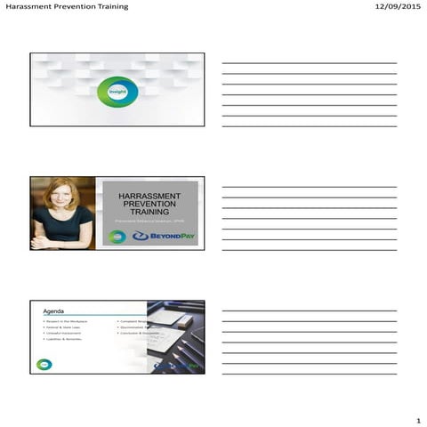 Harassment & Discrimination Training | PPTX