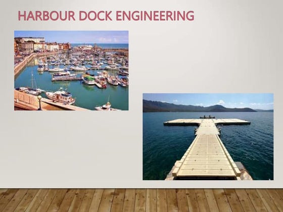 Design principles and requirements of harbours | PPTX