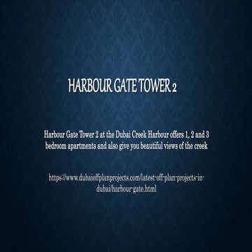 Harbour gate tower 2 | PPTX