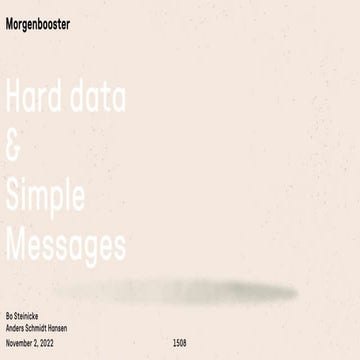 Hard data & simple messages.pptx