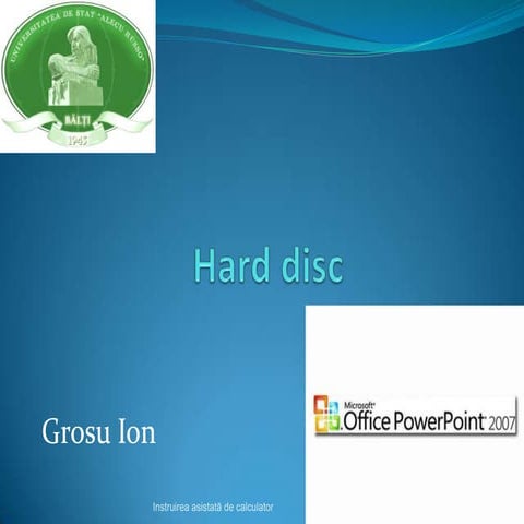 Hard disk | PPT