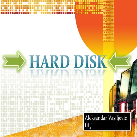 Hard disk | PPT