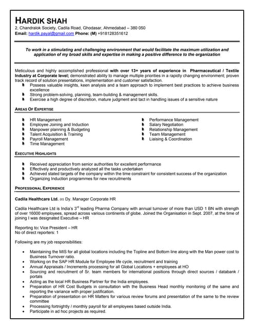 SATHISH KUMAR RESUME | DOC | Human Resources | Business