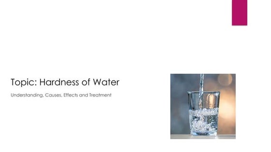 Lab5 determination of hardness of water | PDF | Chemistry | Science