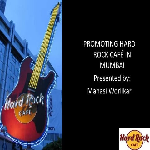 Hard Rock Cafe Overview based on public information | PPTX