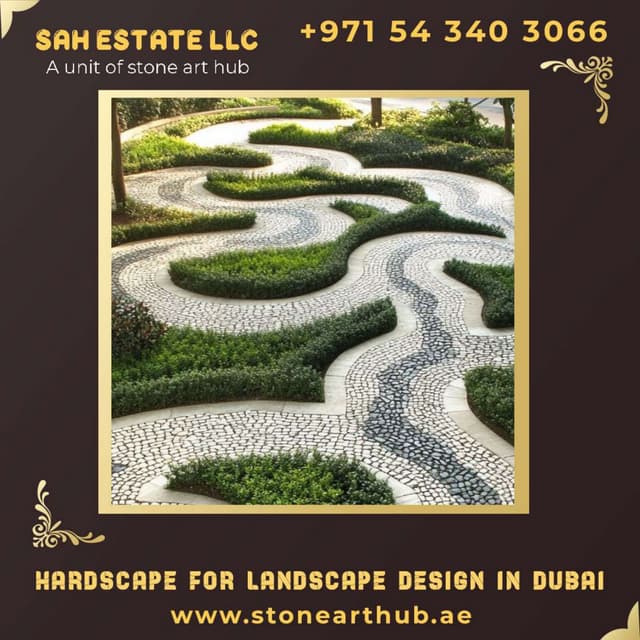 Hardscape For Landscape Design in Dubai - ☎ +971 54 340 3066 | PDF