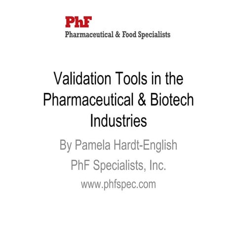 How to do Equipment validation and process | PPT