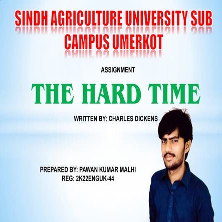 The Hard Time Novel written By Charles Dickens | PDF