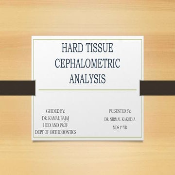 HARD TISSUE CEPHALOMETRIC ANALYSIS.pptx