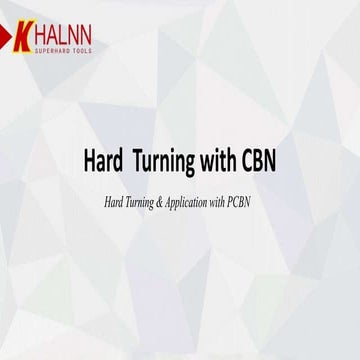 Hard turning bearings | PDF