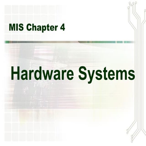 Hardware Systems | PPT