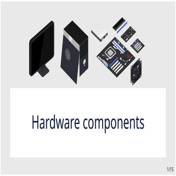 computer Hardware presentation for beginners | PPTX