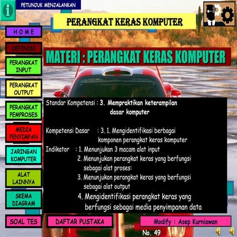 Perangkat keras komputer, materi informatika kelas 7 | PPT