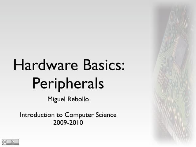 Peripheral devices | PPTX