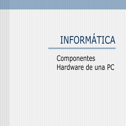 Criterios para elegir hardware | PPTX