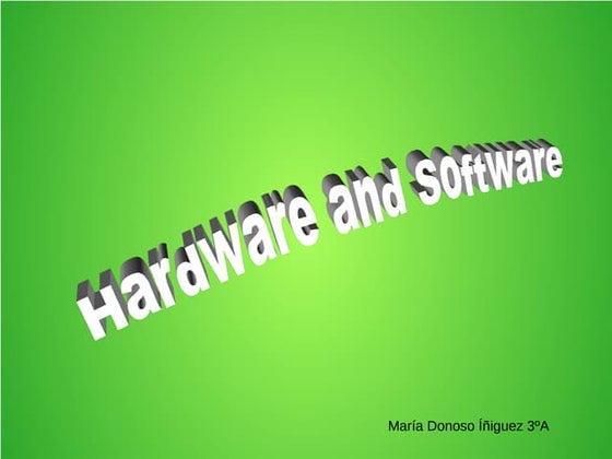 Software & Hardware.pptx | Computing | Technology & Computing