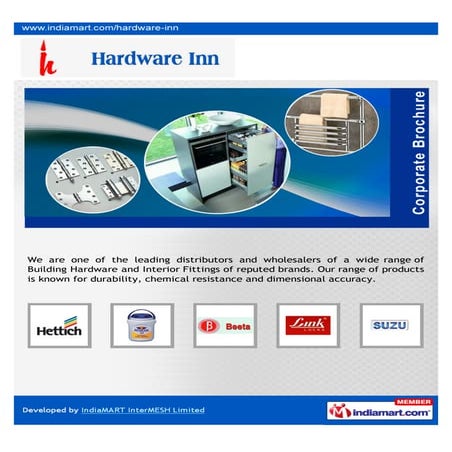 Hardware Inn Hyderabad, Hettich Hardware Fittings | PDF