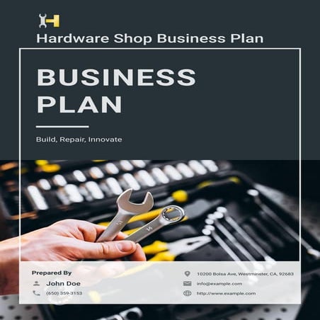 Hardware Shop Business Plan Example .pdf