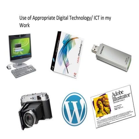 Use of Appropriate Technology/ICT in your work | PPT