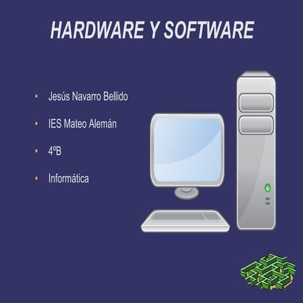 Tema 1. hardware y software. 4º eso | PDF