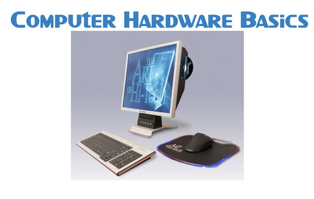 Computer Hardware Basics Ppt Operating Systems Computer Software
