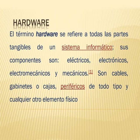 Concepto de hardware | DOCX