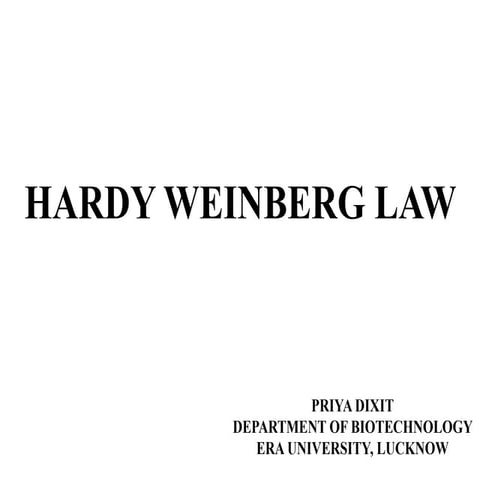 Hardy Weinberg Law.pptx