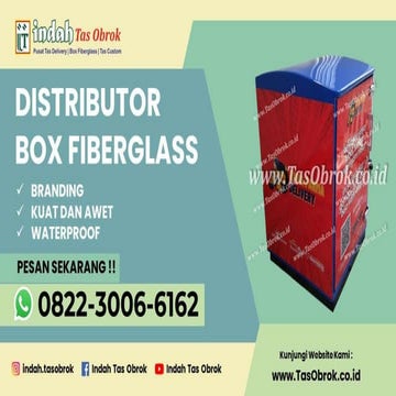 WA/TELP : 0822-3006-6162, Toko Box Fiberglass Motorcycle, Toko Box ...