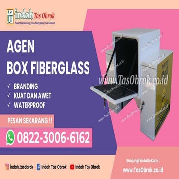WA/TELP : 0822-3006-6162, Distributor Box Fiberglass Rumah Makan ...