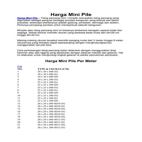 Harga Mini Pile.pdf
