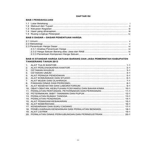 Harga satuan barang | PDF