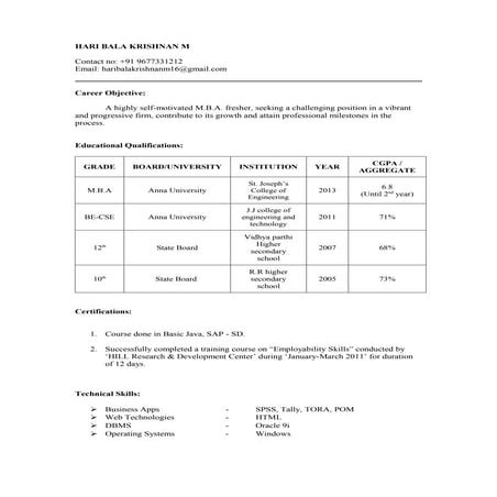 Ganesh Resume | DOC