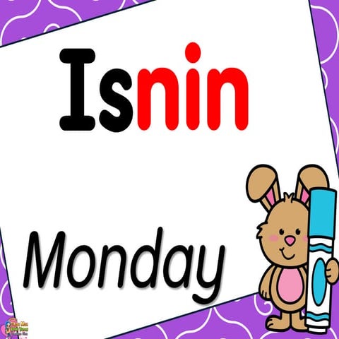 Days of the Week in Indonesian and English with Pronunciations | PDF
