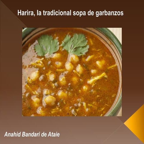 Anahid Bandari de Ataie - Gastronomia arabe | PDF