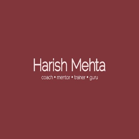 Harish mehta profile | PPSX