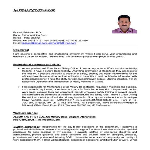 Resume Sojan | DOCX