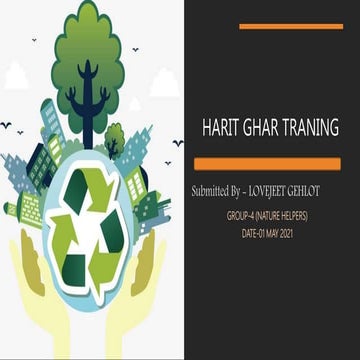 Harit ghar | PPT