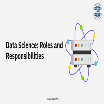 Data Science_ Roles and Responsibilities | IABAC | PDF