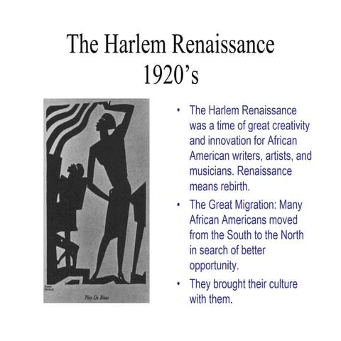 Harlem r. and hughes | PPT