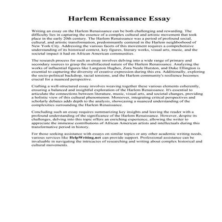 Harlem Renaissance Essay.pdf