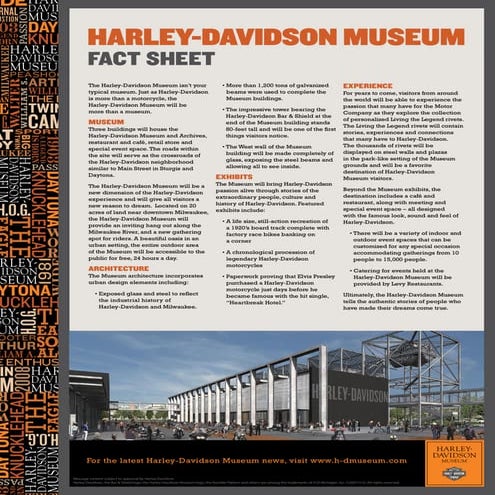 Harley-Davidson Museum Facts | PDF