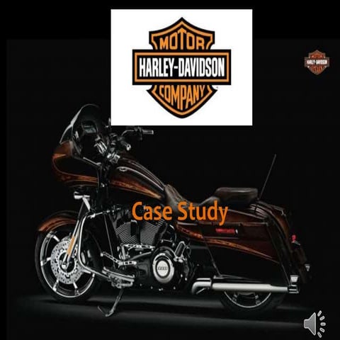 Harley Davidson Kotler Mini Case Analysis | PPTX