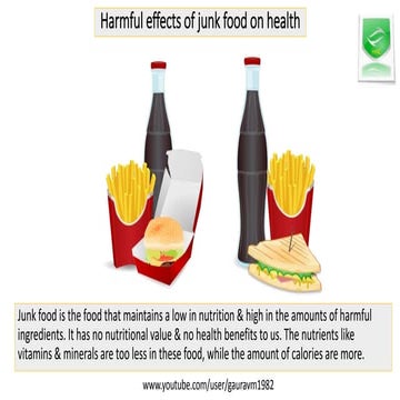Harmful effects of junk food on health | PPTX