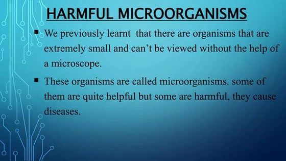Harmful and Useful Microorganisms Presentation | PPT